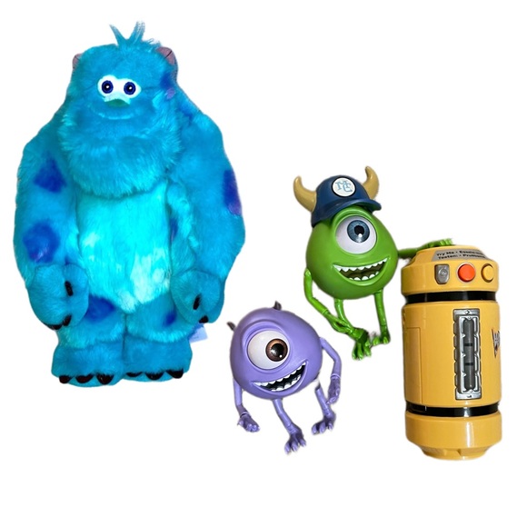 Disney | Accessories | Disney Store Monsters Inc Sully Plush And Mike ...